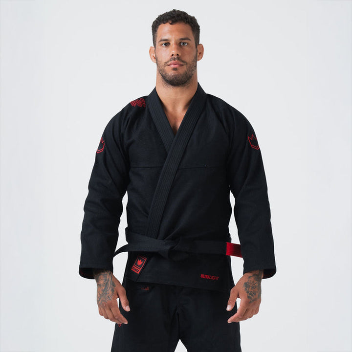 BJJ Gi Kingz Ultralight 2.0 IBJJF Nero – Combat Arena