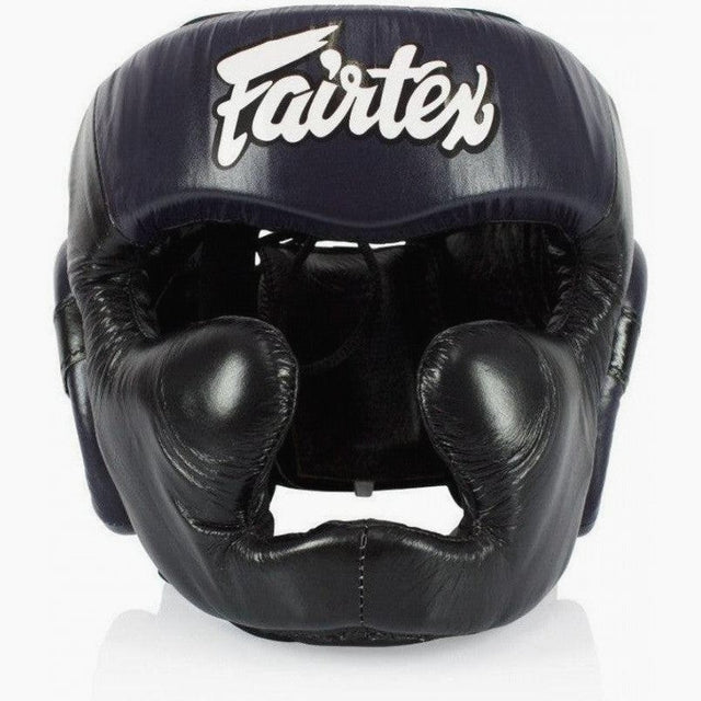 Caschetto Fairtex Diagonal Vision Sparring HG13 Nero-blu - Combat Arena