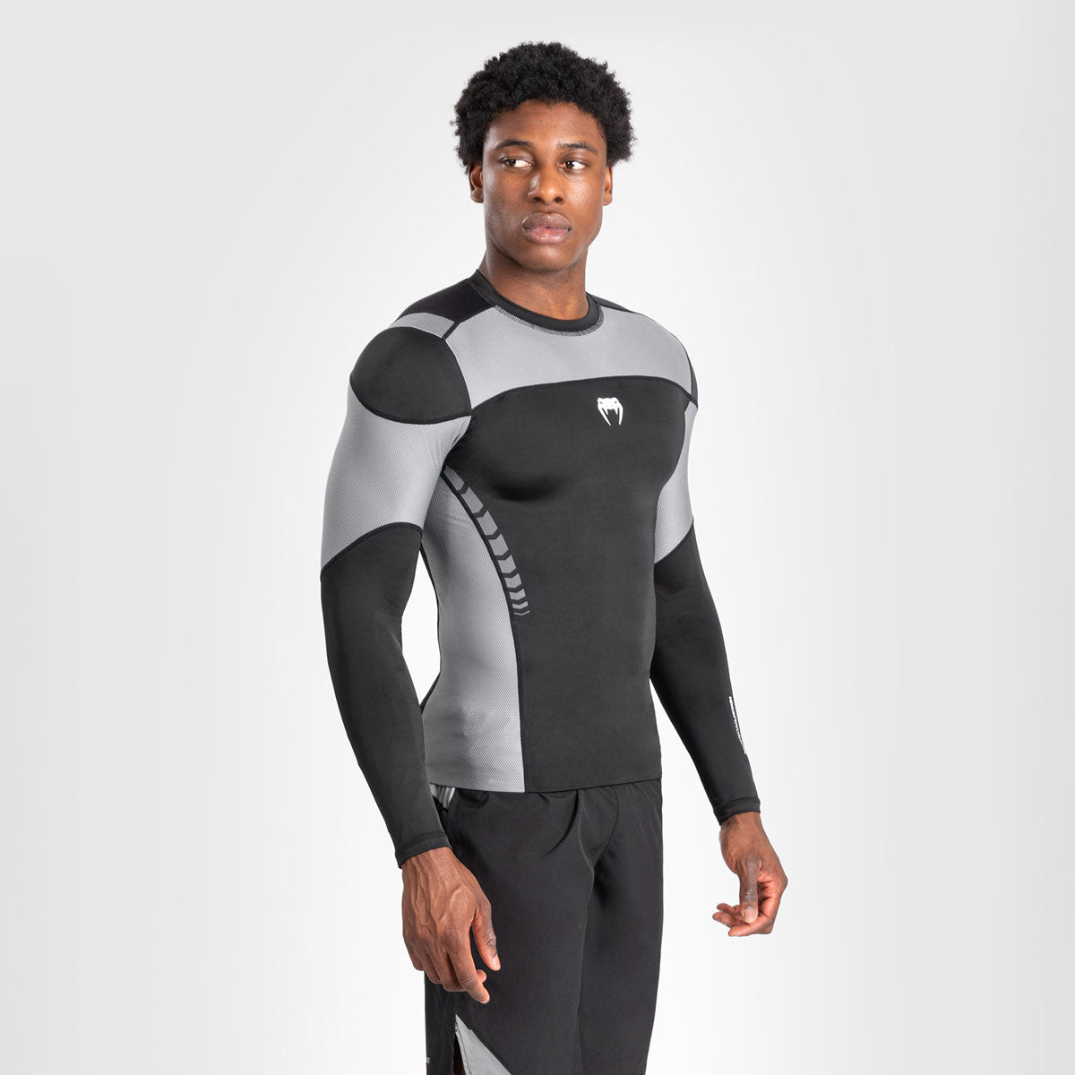 Rashguard Venum Tempest maniche lunghe Nero - rashguard – Combat Arena