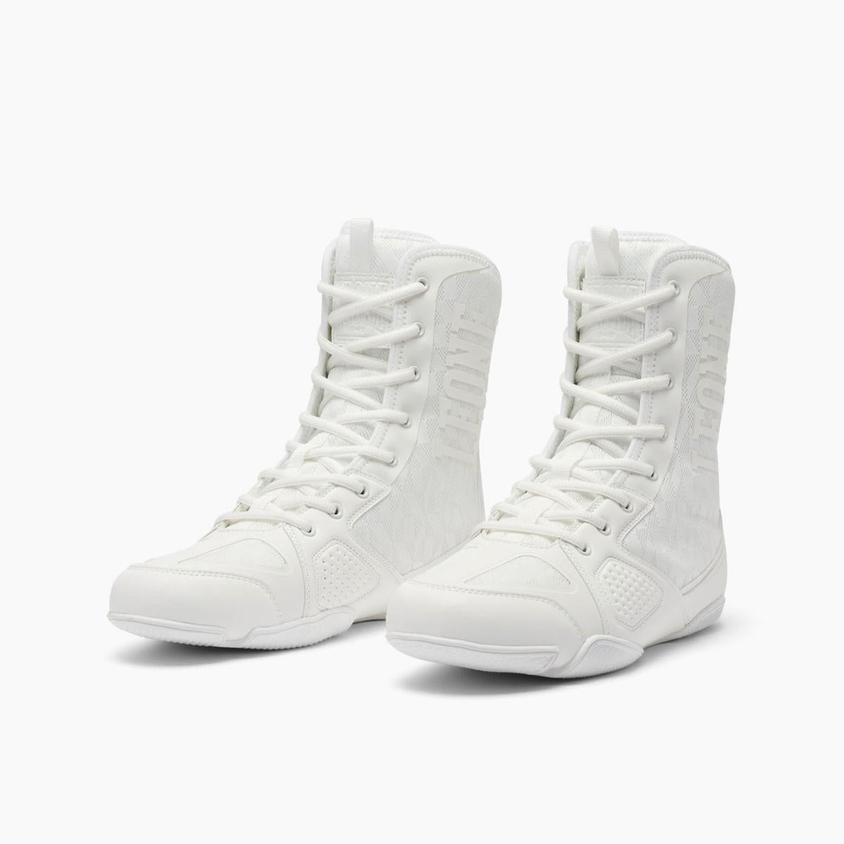 Scarpe da boxe Leone Professional CL102 Bianco - Combat Arena