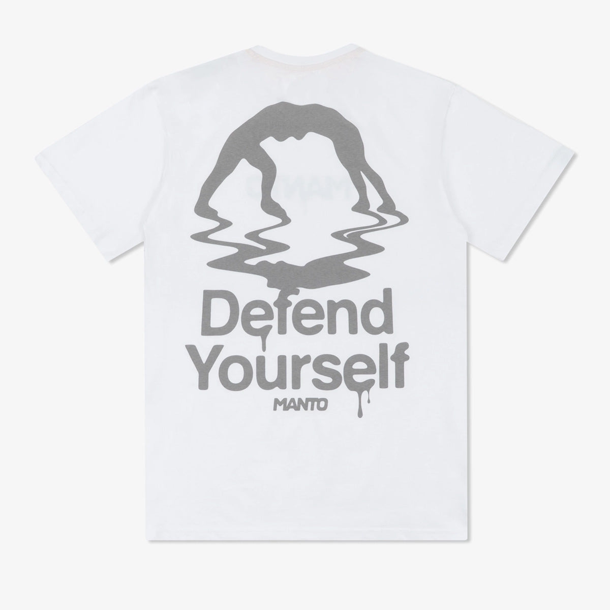 T-shirt Manto Drip bianco – Combat Arena